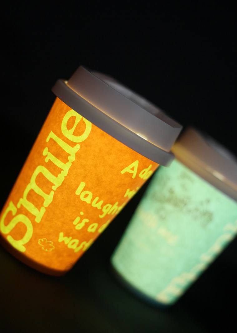 Coffee Cup Lamp